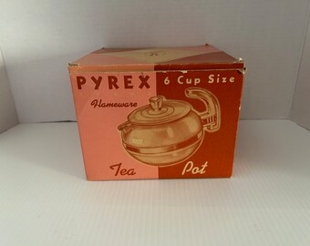 Pyrex Tea Pot - Etsy