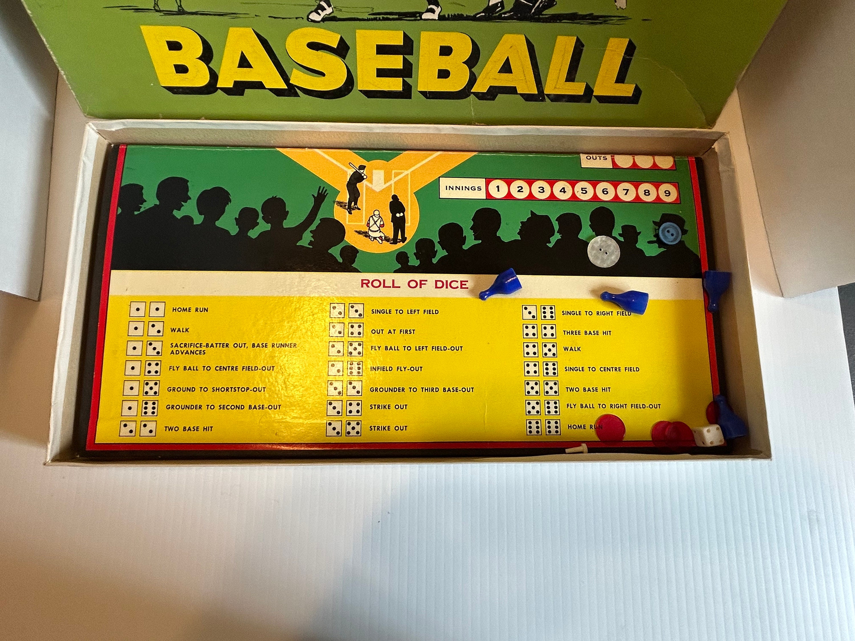 Vintage 1940s Copp Clark Big League Baseball Board Game - Etsy