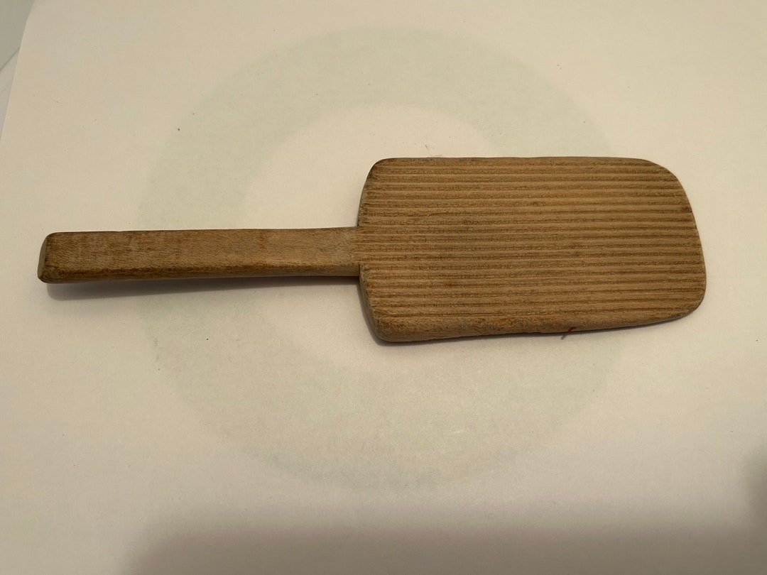 Vintage Wooden Butter Mold or Paddle - Etsy