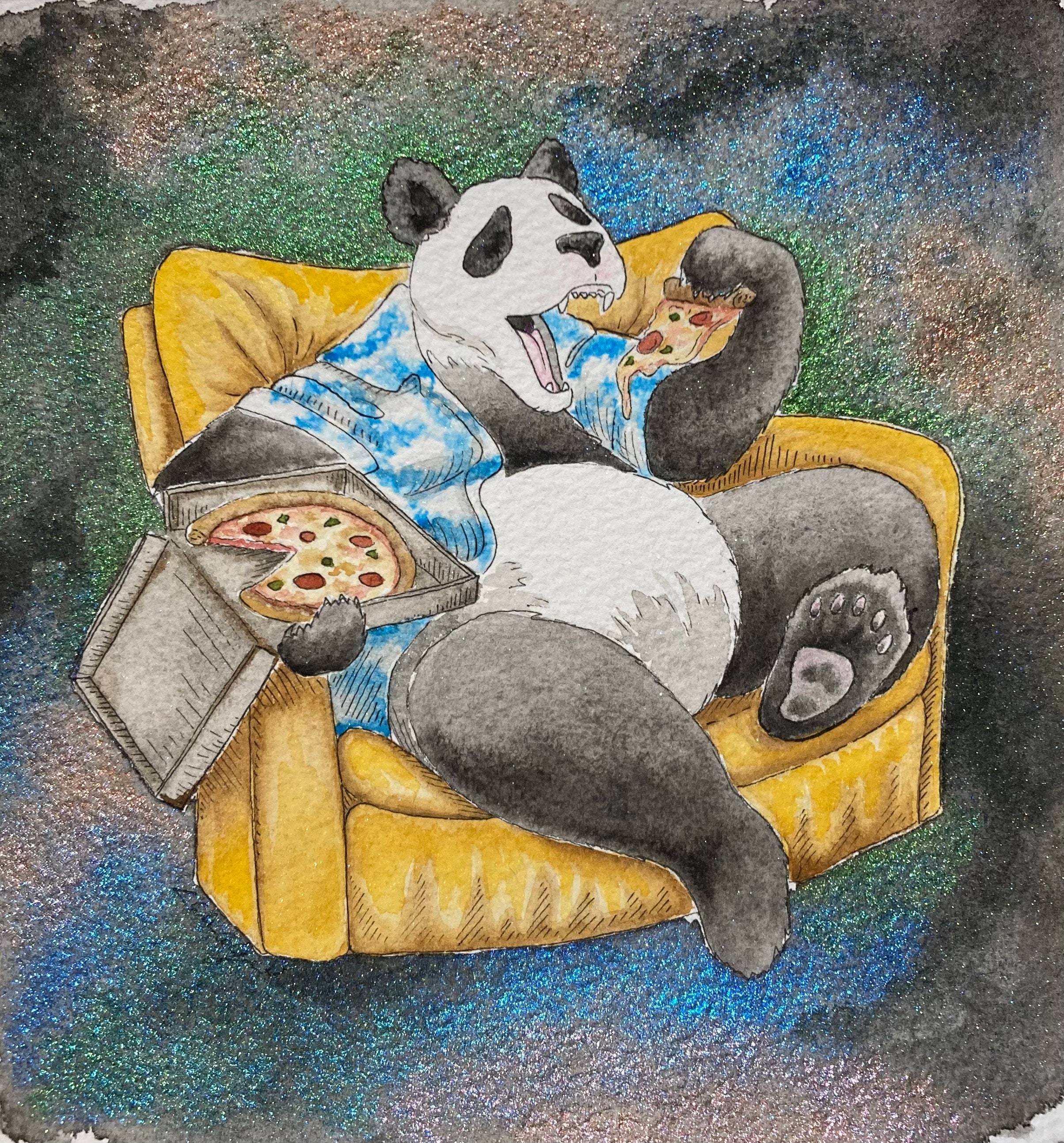 Pizza Panda - Etsy