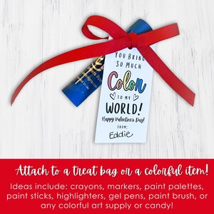 Printable Valentine Gift Tags, Printable School Valentines, Kids ...