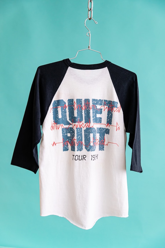 Vintage 84 Quiet Riot Tour Shirt| 1980's Quiet Riot R… - Gem
