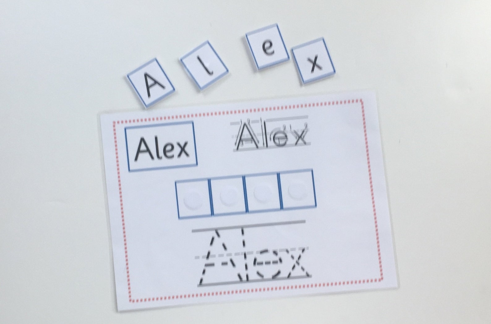 Spell Your Name, Spelling, EYFS, Matching Learning, Preschool, Visual ...