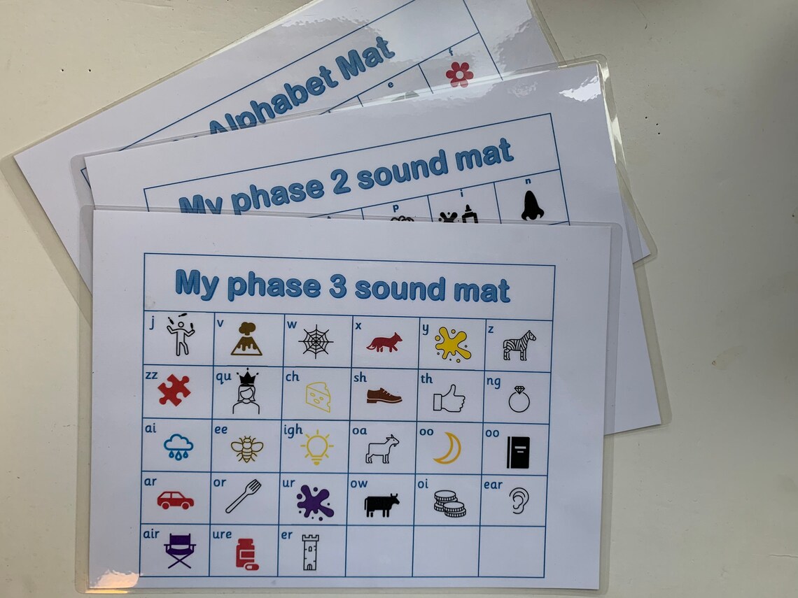 Phase 3 Sound Mat, Phonics, Letters and Sounds, Home Learning, Home ...