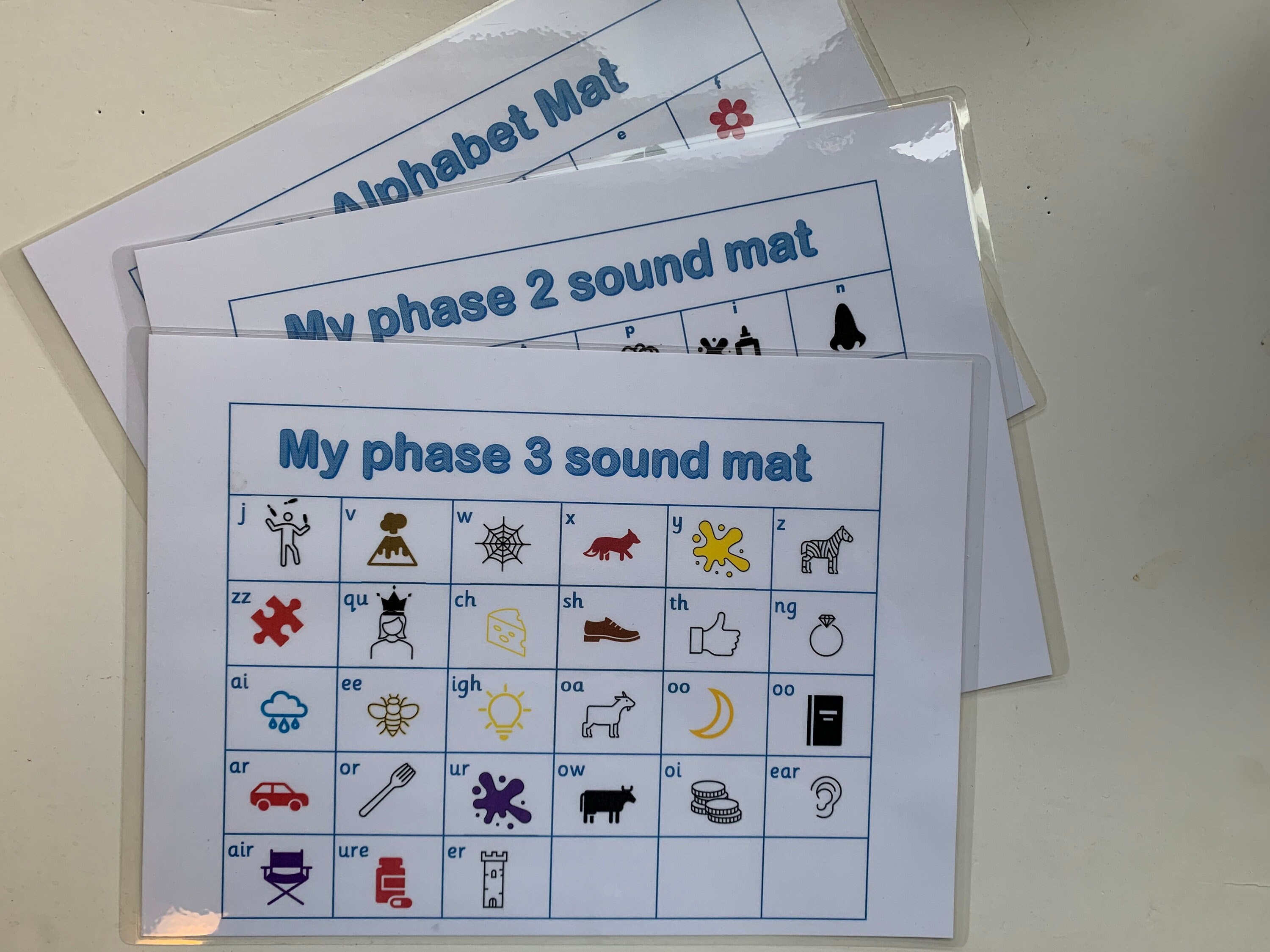 Phase 3 Sound Mat, Phonics, Letters and Sounds, Home Learning, Home ...