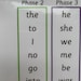 Tricky Words Phase 2-5, Phonics, Letters and Sounds, Reading, Writing ...