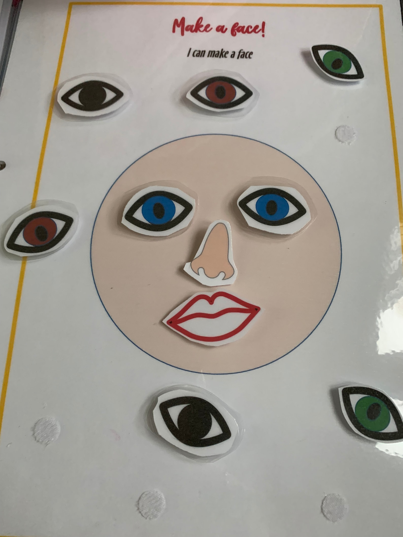 Make a Face, Early Years, Children's Activities, Fun, EAL, SEN ...