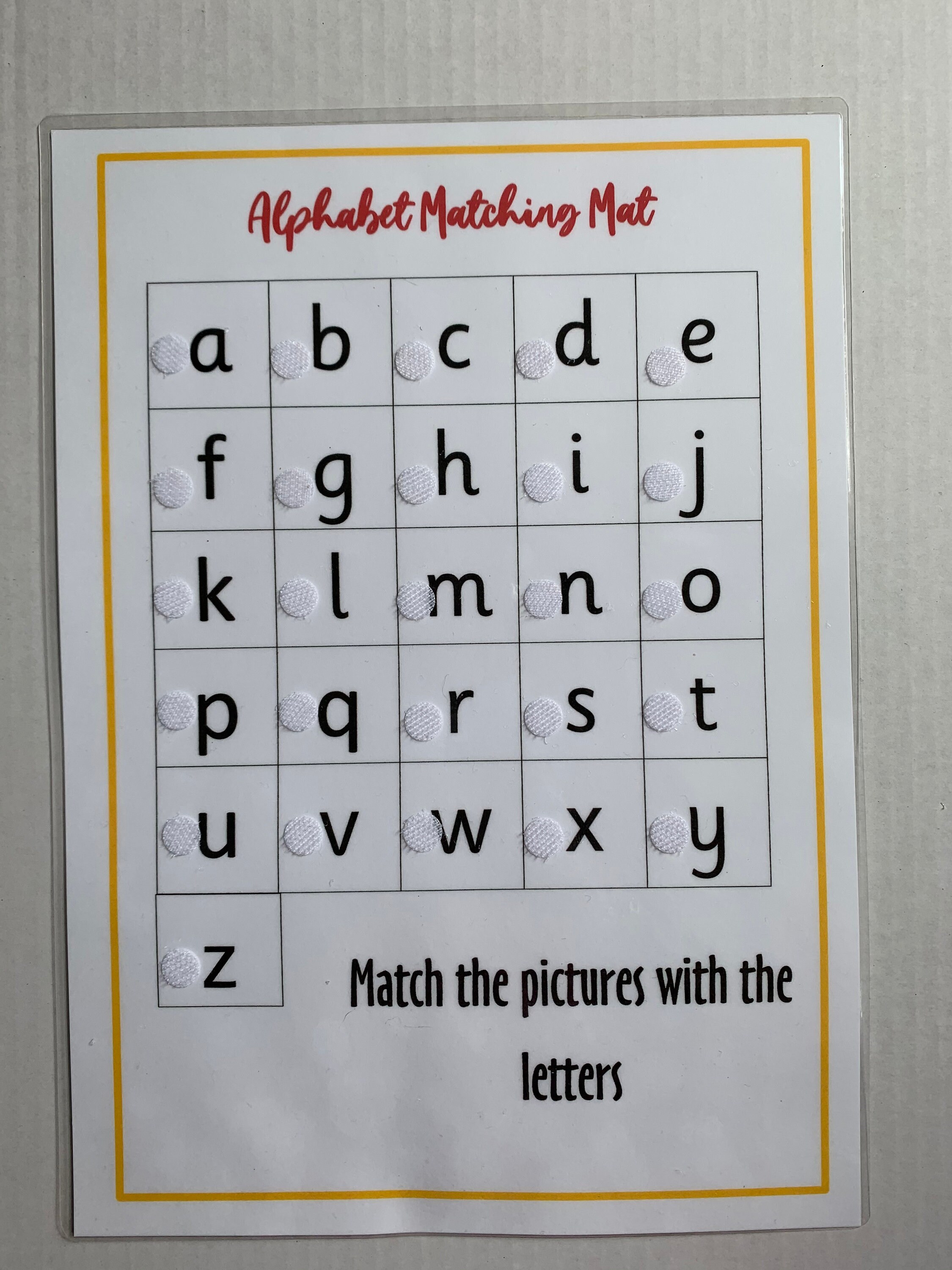 Alphabet, Letters and Sounds, Alphabet Matching, Phonics,early Years ...