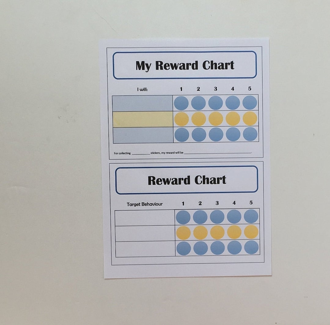 Reward Charts, Behaviour Management, Target Behaviour, EYFS, Preschool ...