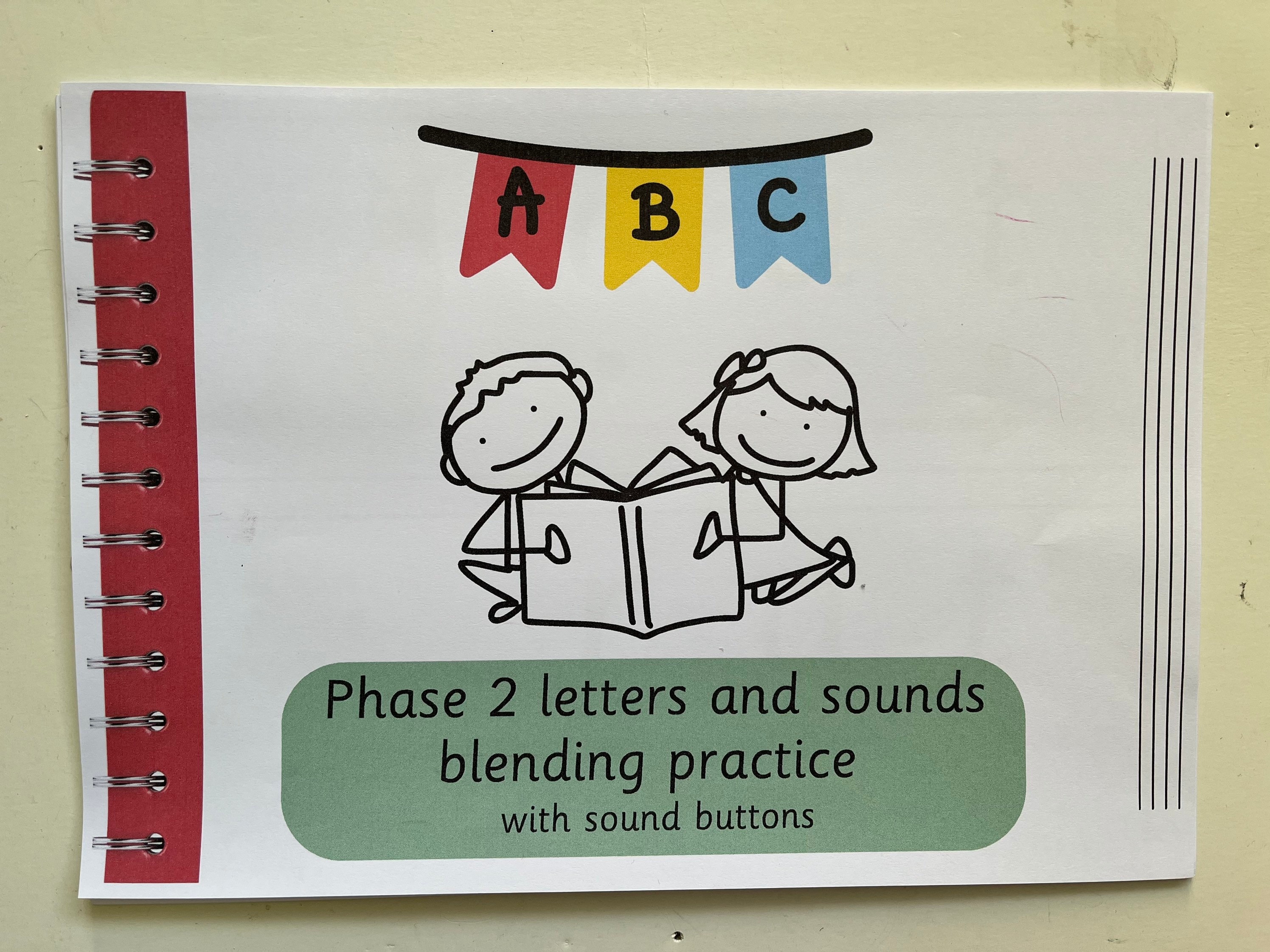 Phonics Phase 2 Blending Practice Book - Etsy