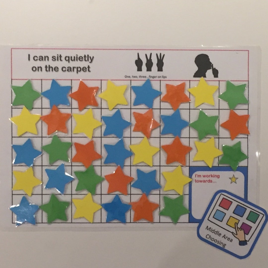 Reward Chart, Working Towards a Reward, CBT, SEN, Autism, Teaching ...