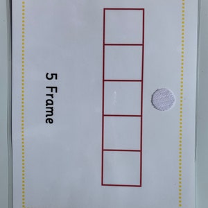 5 Frame Activity With Counters, Math, Number Bonds, 5 Frame,addition ...