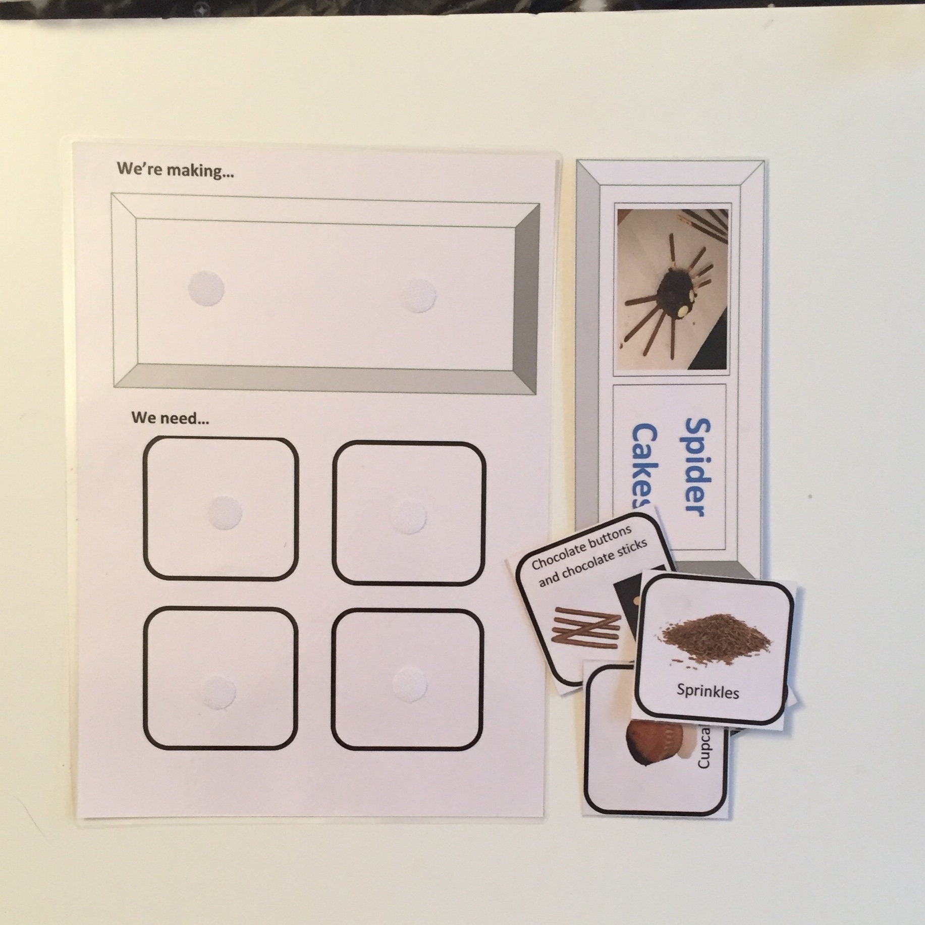 My First Recipe Book: Spider Cakes. Minibeasts. Cooking, Teaching ...