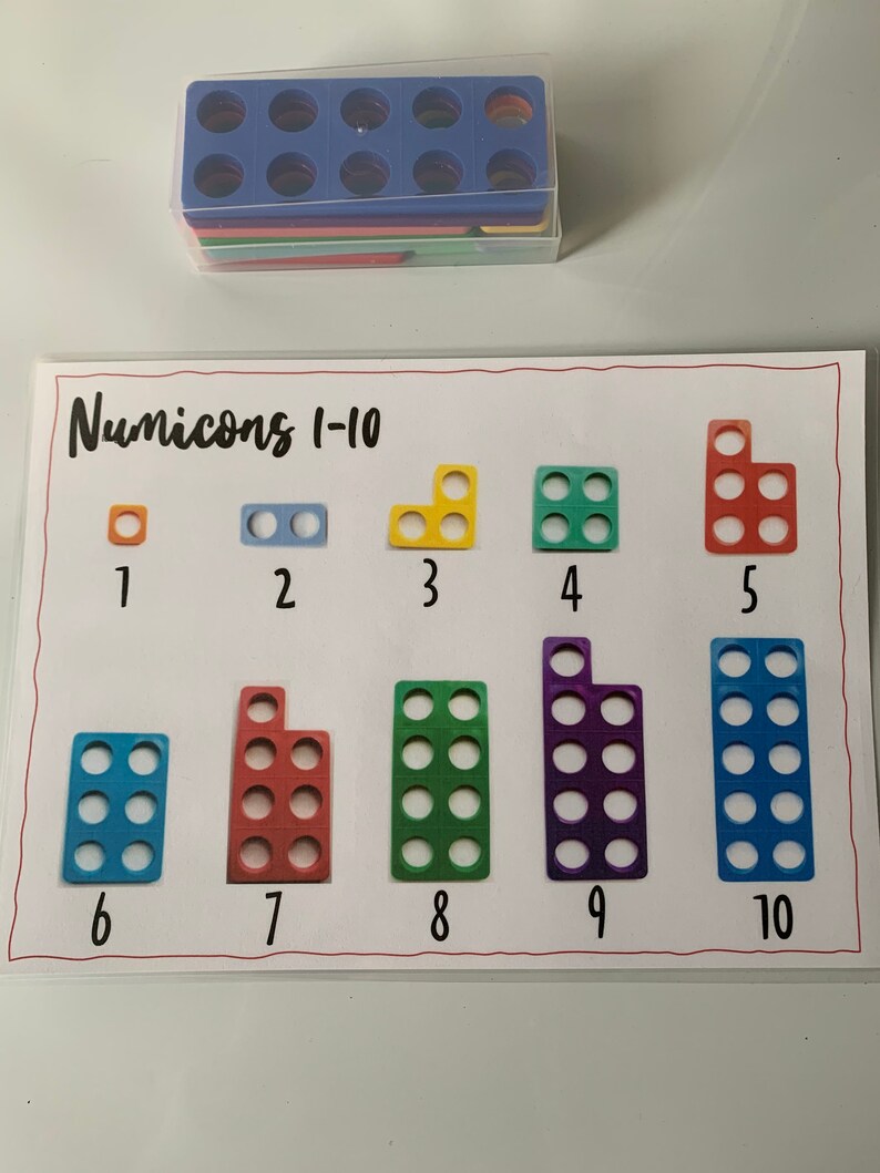 Numicon Numicon Poster Math Counting Addition Special - Etsy