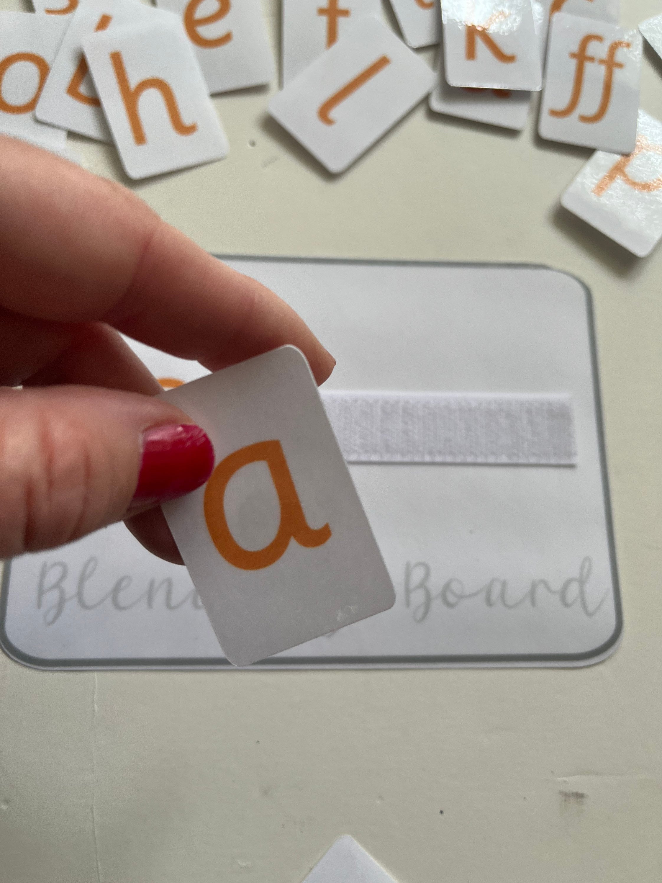 Phonics Phase 2 Blending Board and Word List Letters Sounds - Etsy