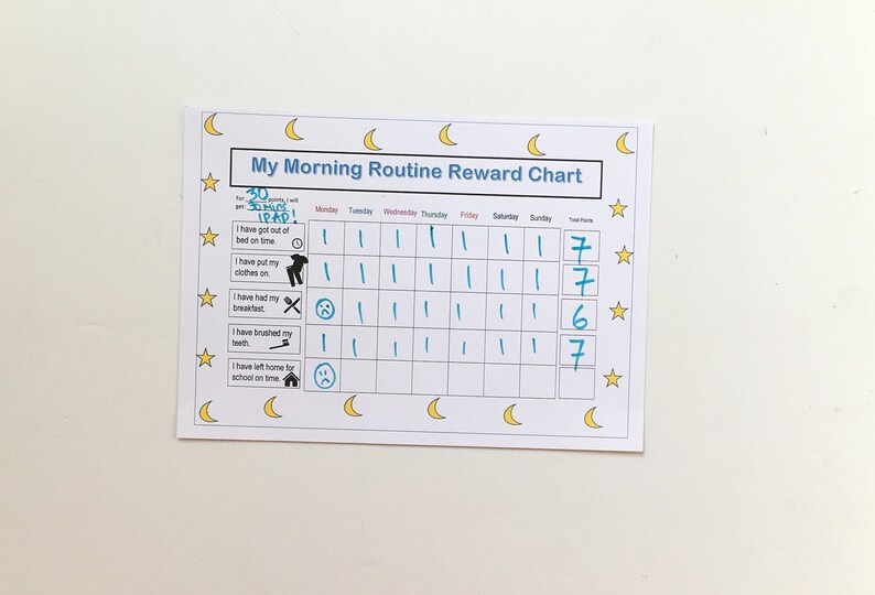 My Morning Routine, Digital Download, Beahviour Management, Routines ...