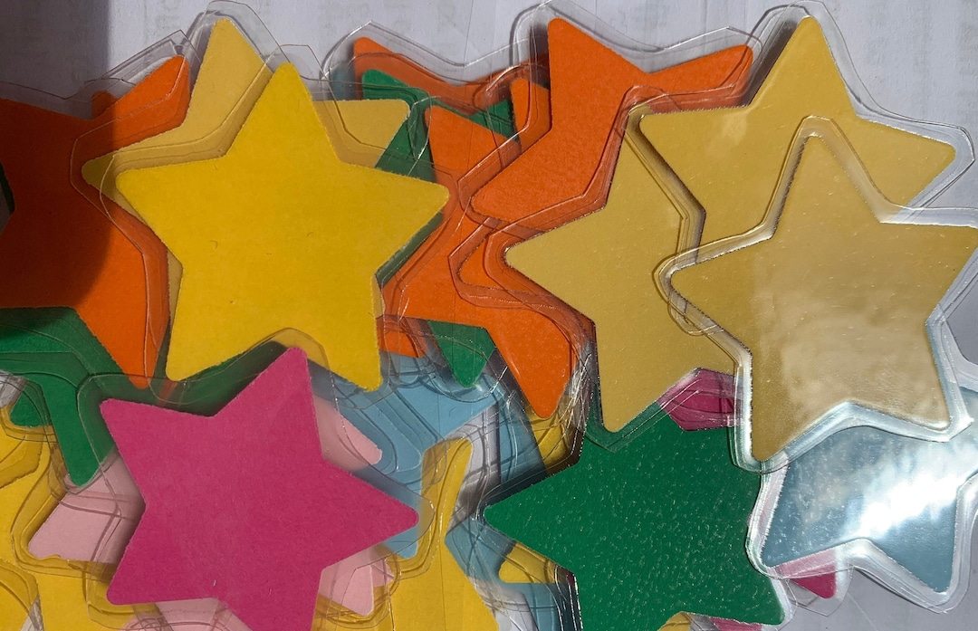 Laminated Stars,reward Stars, Incentive Stars, Positive Reinforcement ...