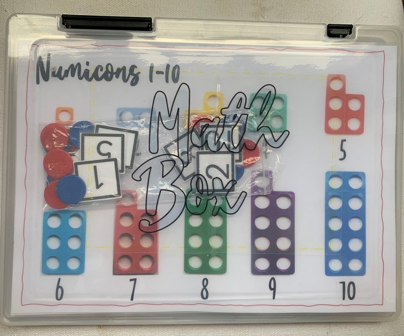 Maths Box, Numeracy, Numicon, Addition, 10 Frame, 5 Frame, Halving ...