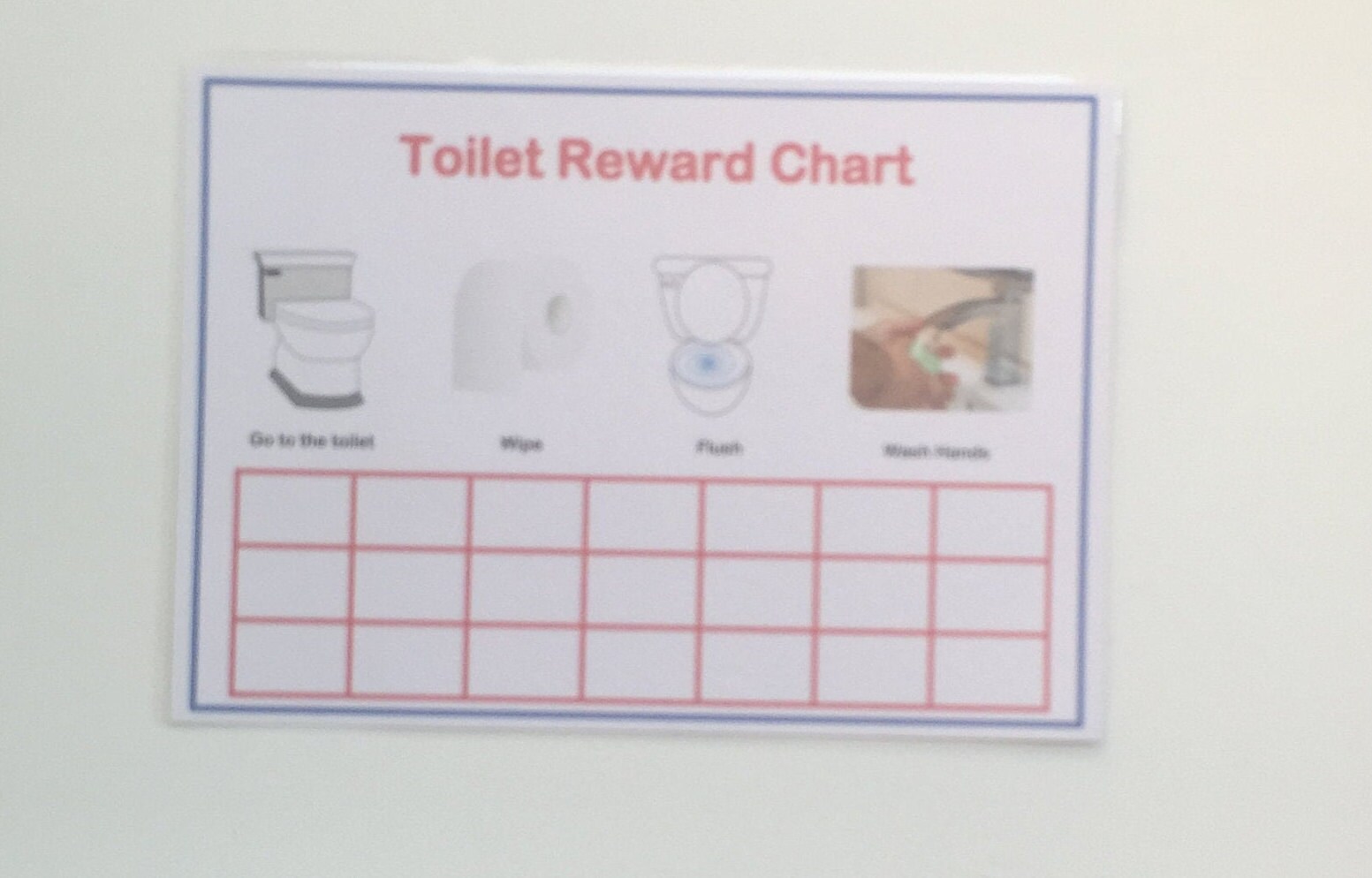 Toilet Reward Chart, Toilet Training, Children's Reward Charts ...