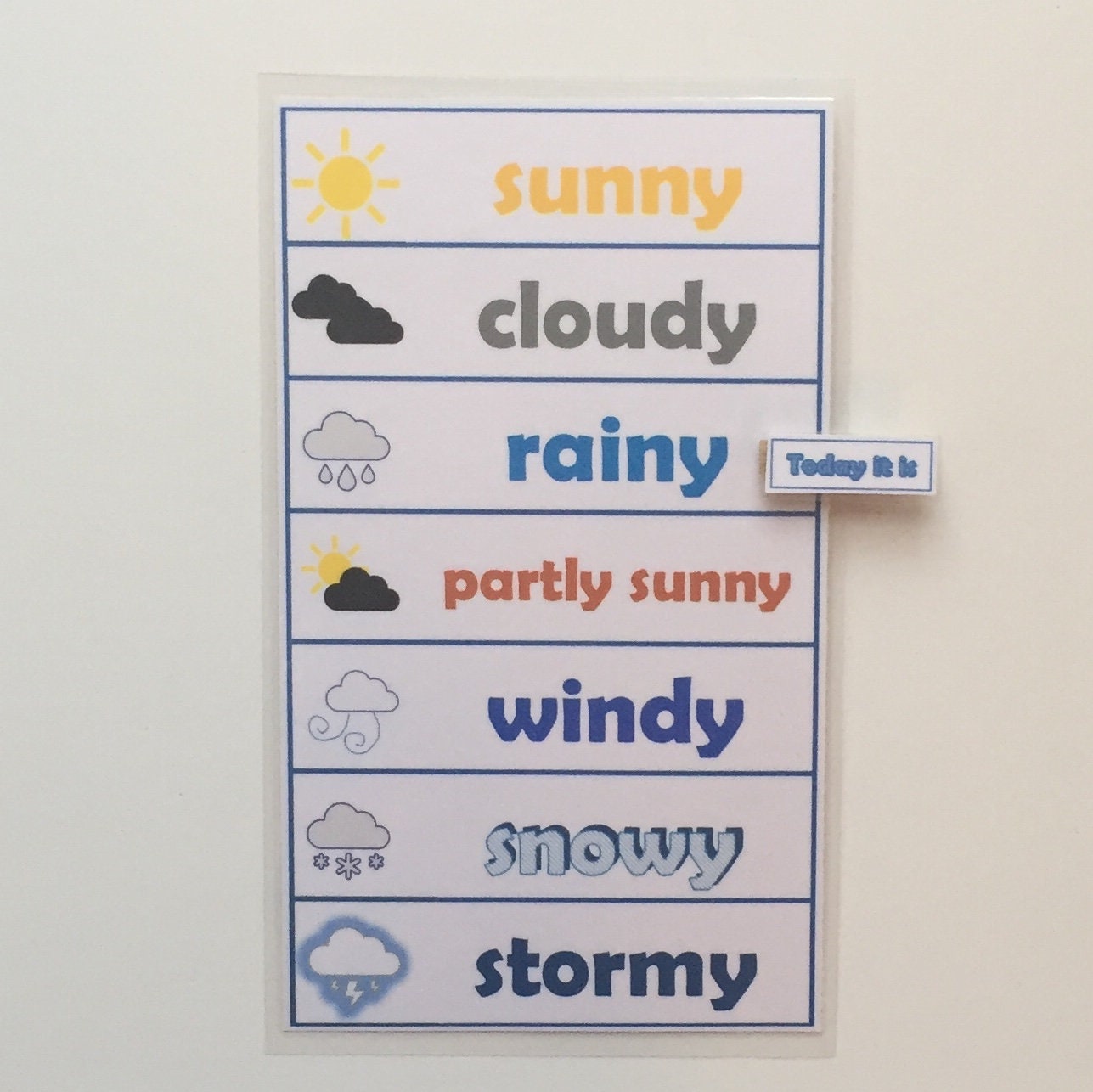 Daily Chart, Days of the Week, the Weather, Calendar, Circle Time ...