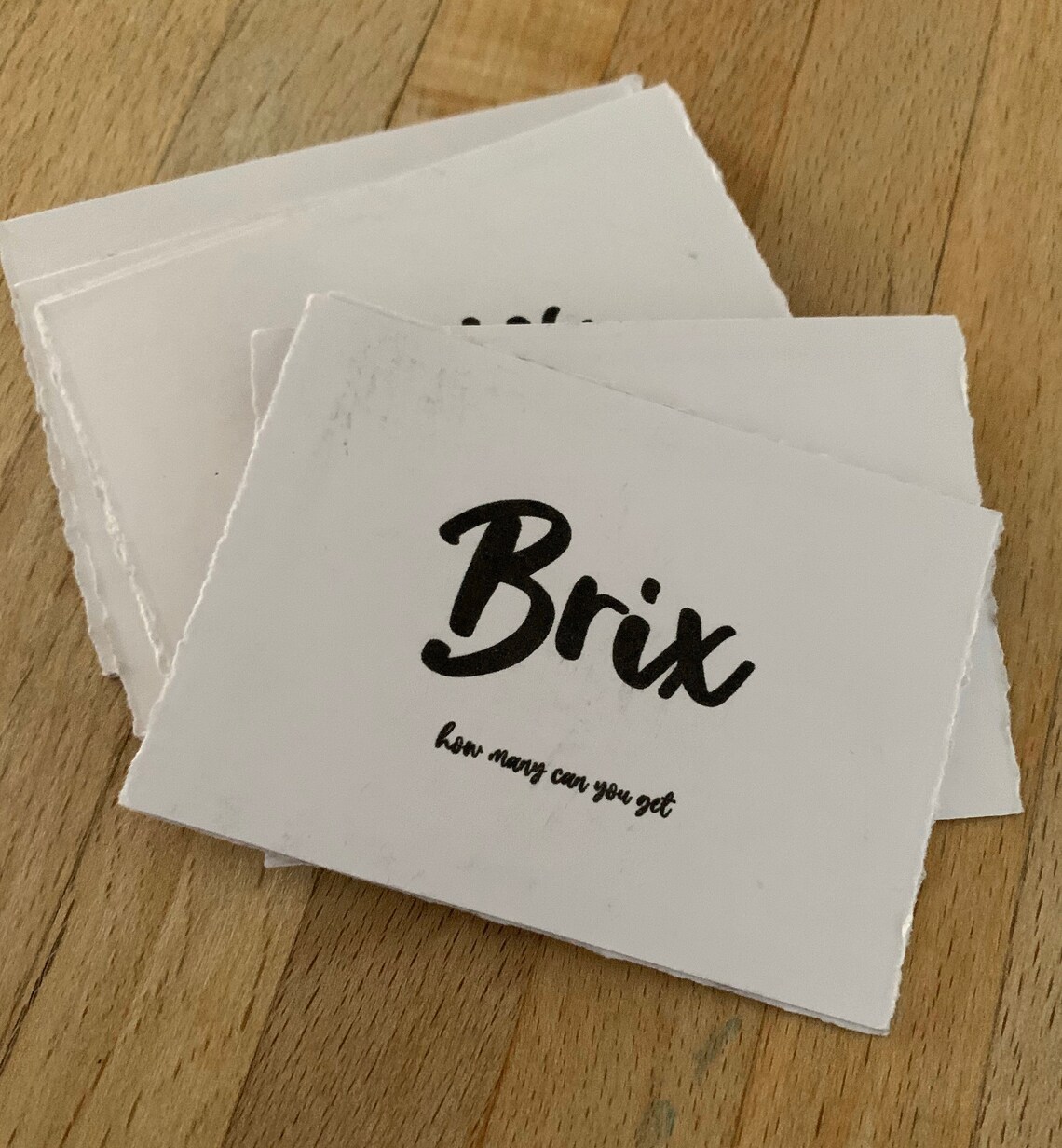 Brix Box Exucational Game Box With Blocks - Etsy UK