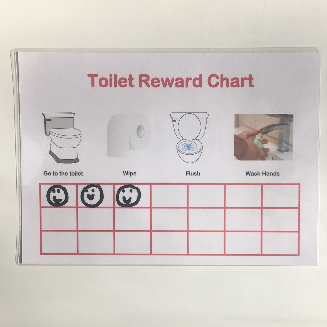Toilet Reward Chart, Toilet Training, Children's Reward Charts ...