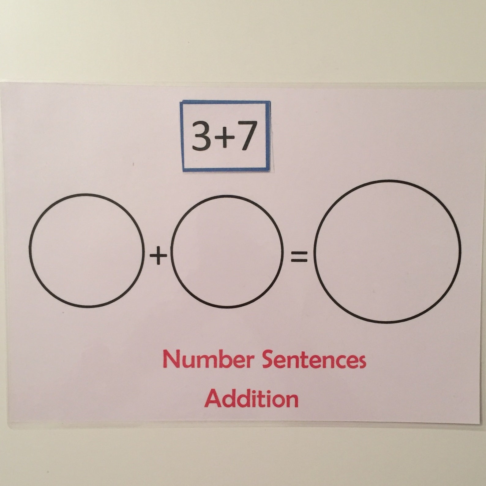 Addition, Number Sentences Using Diennes, SEN, EAL, Visuals, Autism ...