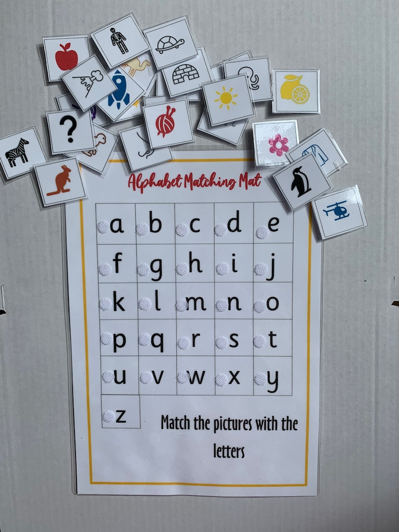 Alphabet, Letters and Sounds, Alphabet Matching, Phonics,early Years ...