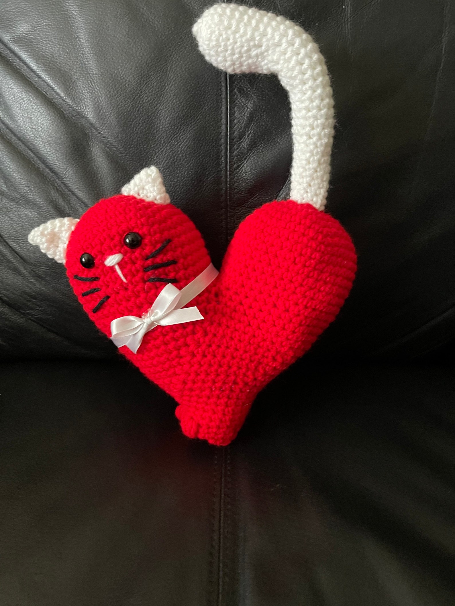 Heart Shaped Kitty Cat | Etsy