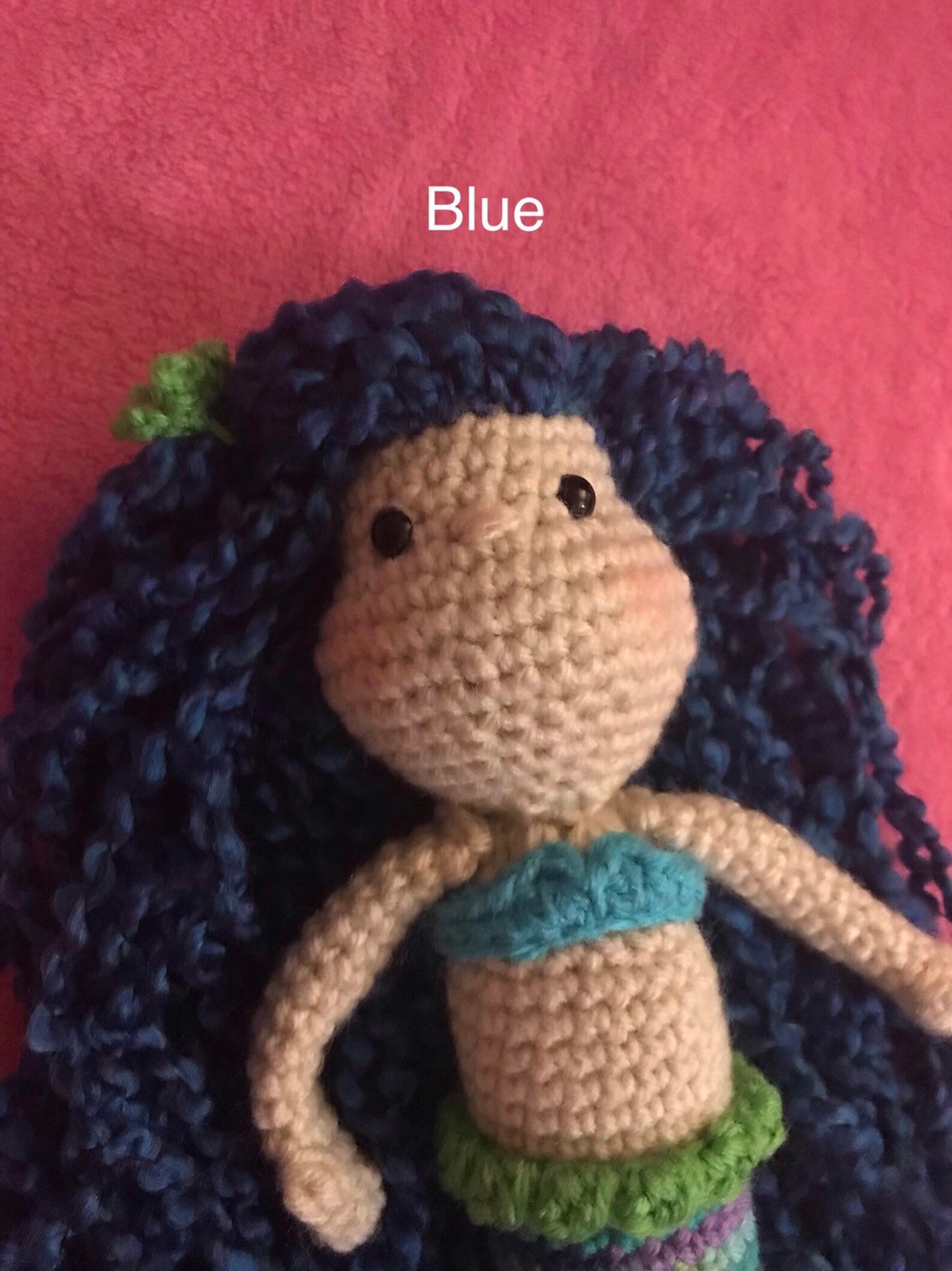 15" Crochet Mermaid by Crochetbyloraine - Etsy