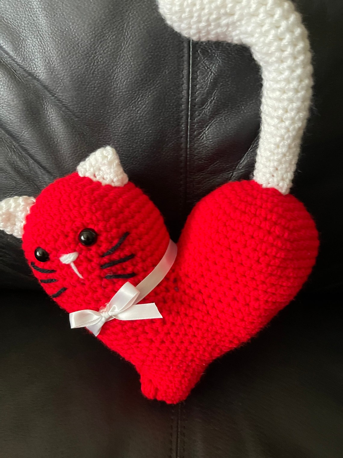 Heart Shaped Kitty Cat - Etsy