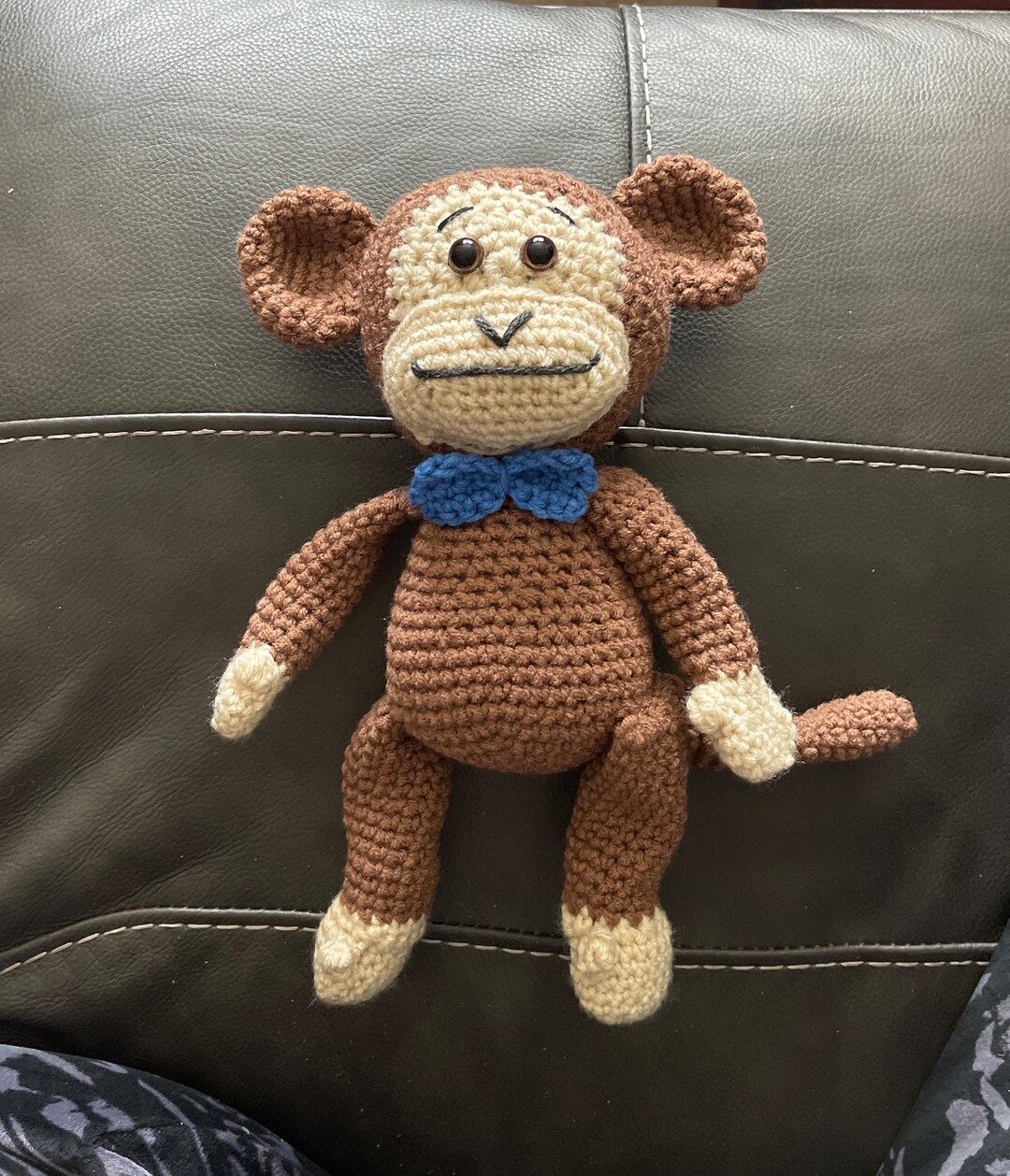 MR Chango, Crochet Stuffed Monkey - Etsy