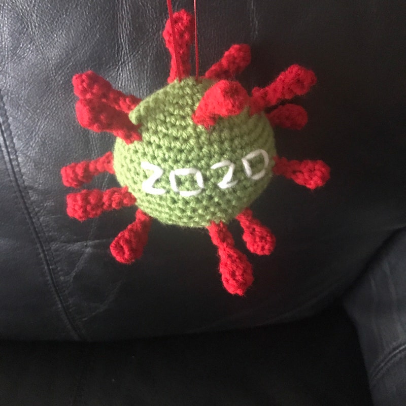 Virus Ornament - Etsy