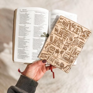Wood Bible Reading Tracker | Journal Log - Etsy