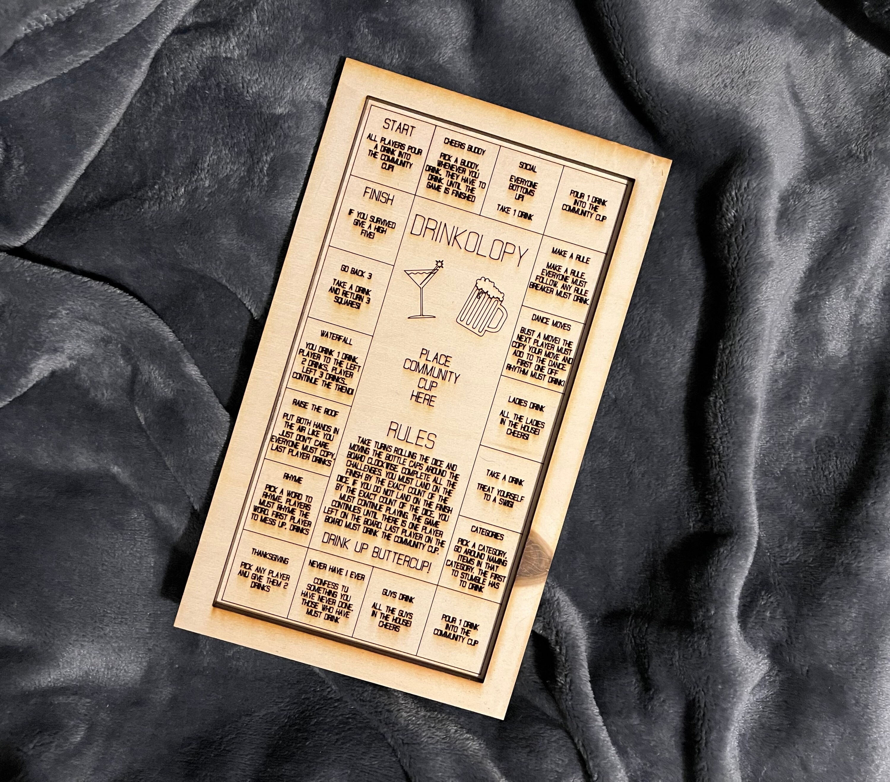 Drinkopoly Drinking Game Board Game - Etsy