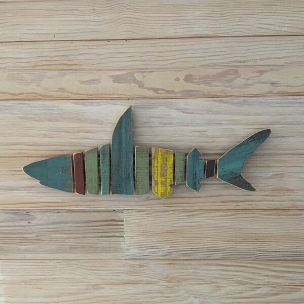 Wooden Fish Wall Decor - Etsy