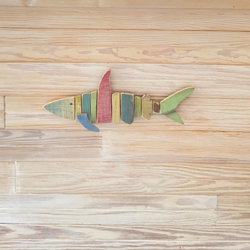 Wooden Fish Wall Art - Etsy
