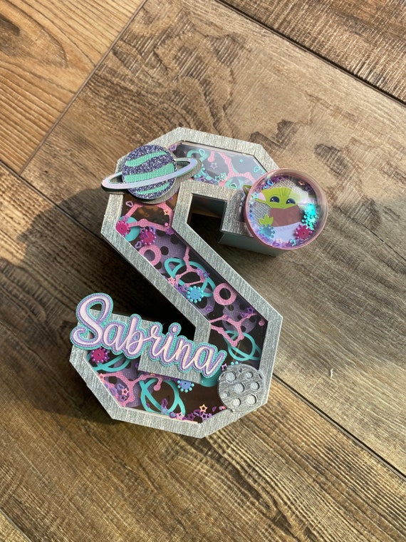 Shadow Box 3D Number. Party Decoration. Baby 3D Letter. - Etsy