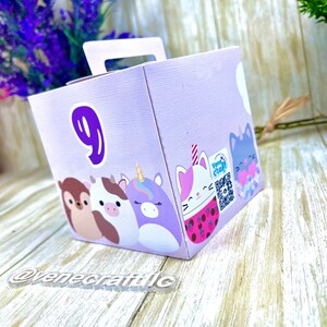 Squishmallows Favor Boxes. Squishmallows Party Decoration ...