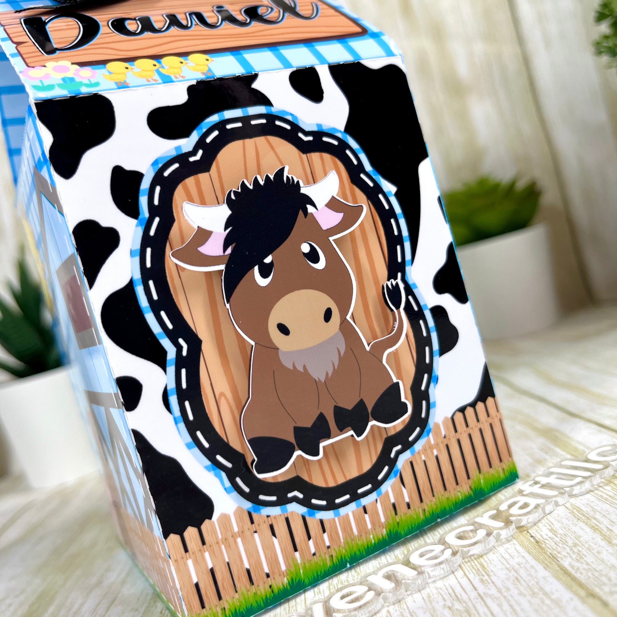 Farm Boy Milk Box. Farm Boy Favor Boxes. Farm Boy Party. Baby Shower ...