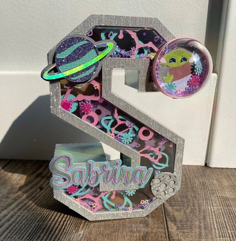 Shadow Box 3D Number. Party Decoration. Baby 3D Letter. - Etsy