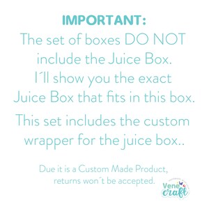Juice Box Favor Boxes. Party Decoration. Juice Box. Candy Box. Birthday ...