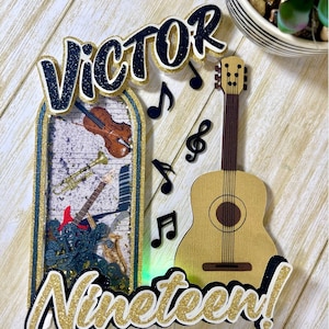 Music Cake Topper. Party Decoration. Musical Cake Topper. Music ...