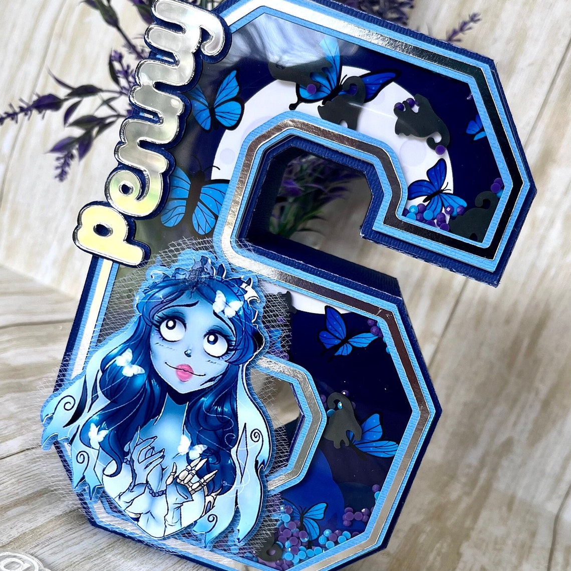 Halloween 3D Number. Party Decorations. Halloween 3D Letter. Customized ...