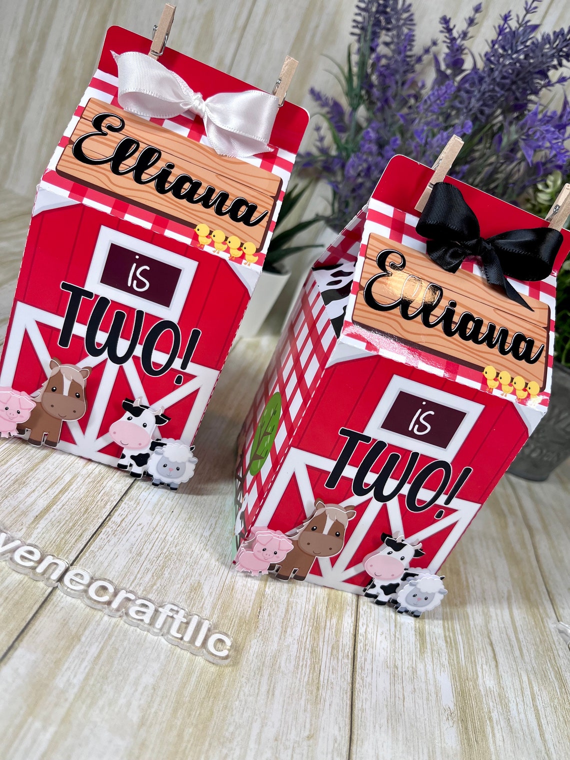 Farm Milk Box. Farm Girl Favor Boxes.farm Girl Party. Baby Shower ...