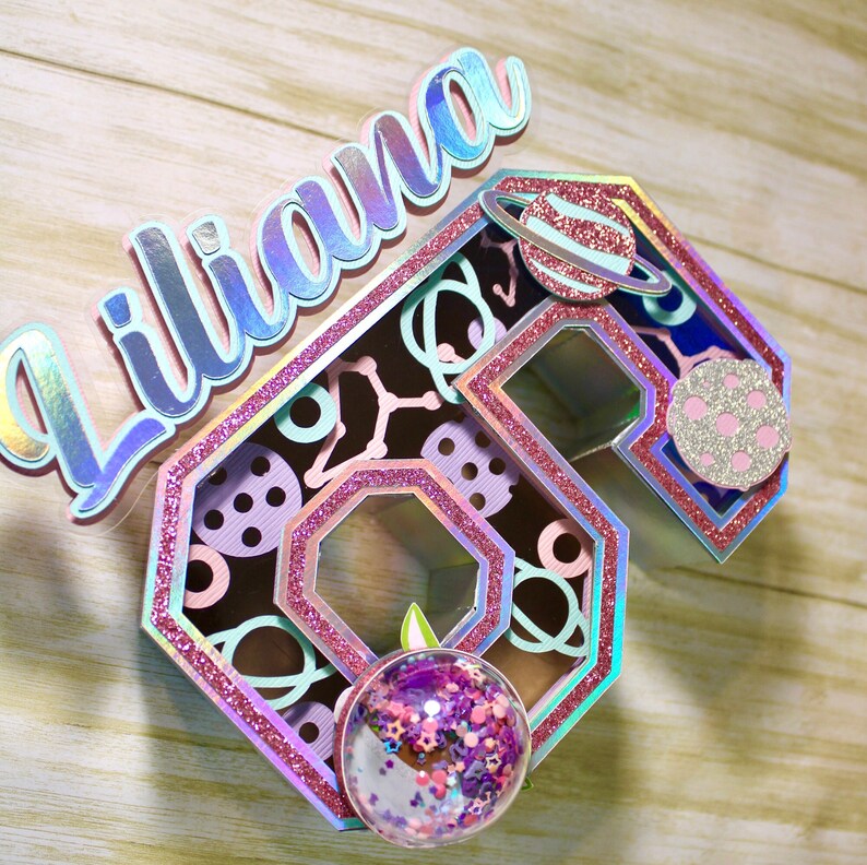 Shadow Box 3D Number. Party Decoration. Baby 3D Letter. - Etsy