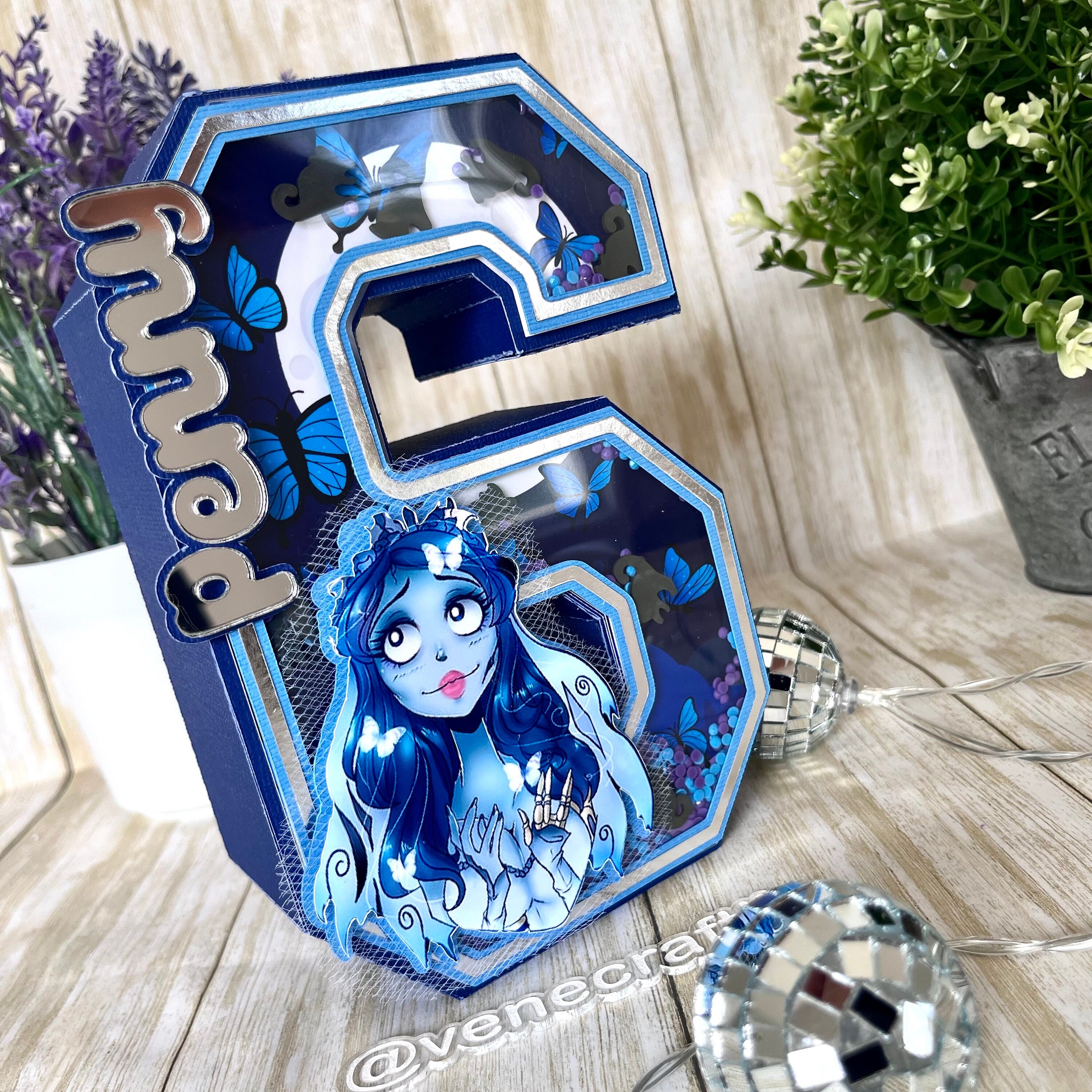 Halloween 3D Number. Party Decorations. Halloween 3D Letter. Customized ...