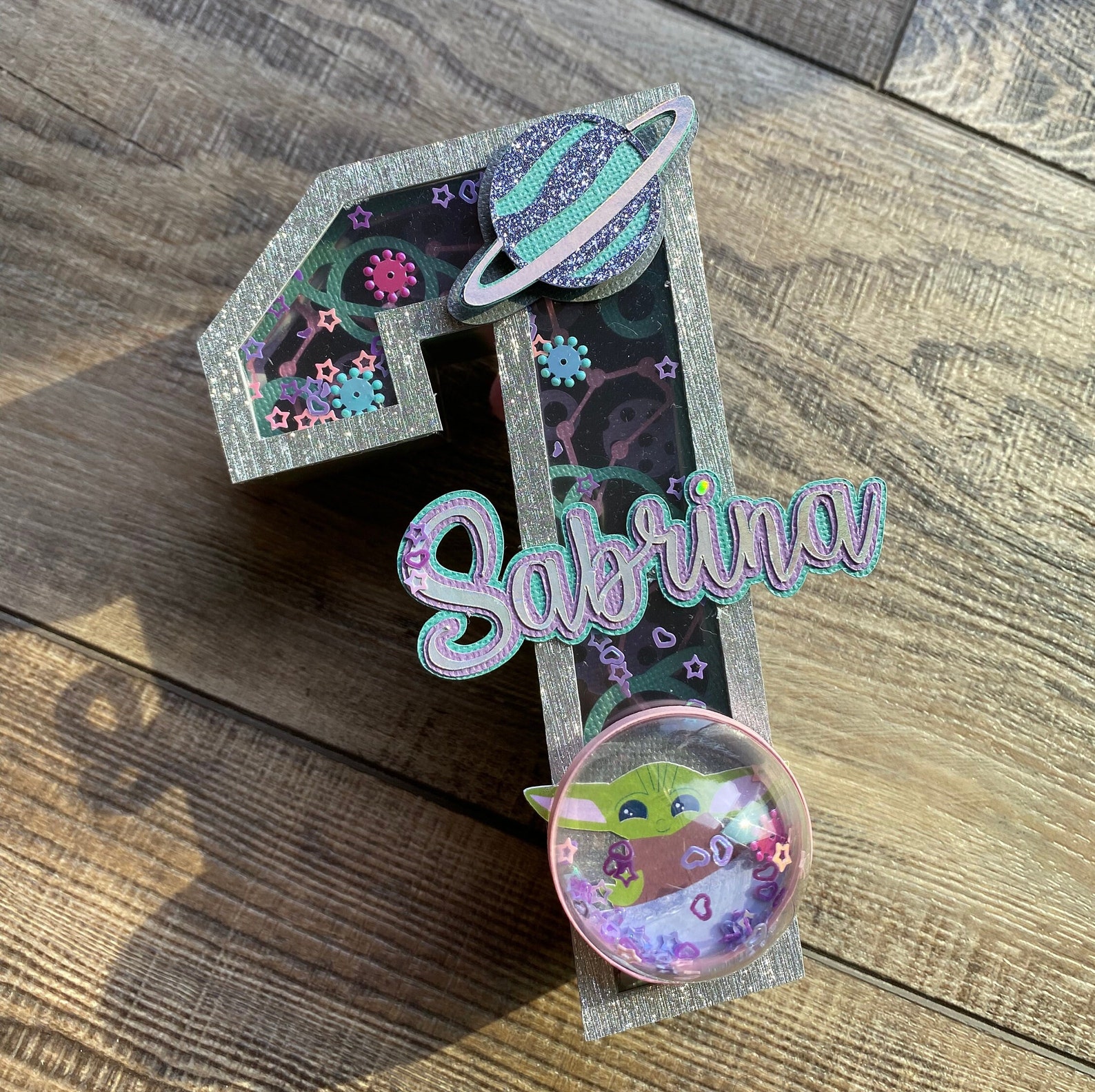 Shadow Box 3D Number. Party Decoration. Baby 3D Letter. - Etsy