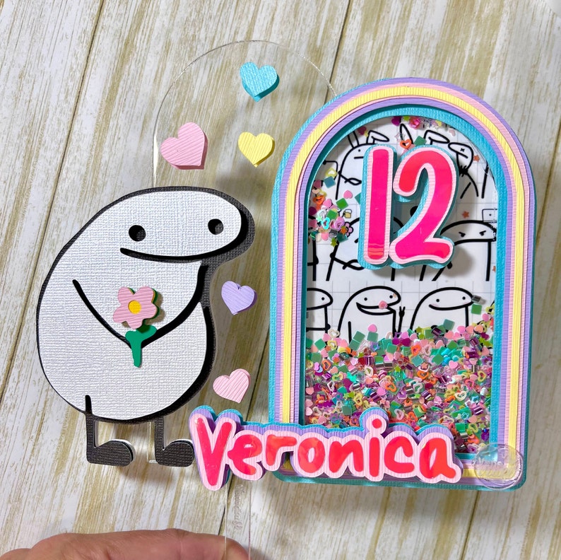 Flork Cake Topper. Party Decoration. Flork Shaker Cake Topper. - Etsy ...