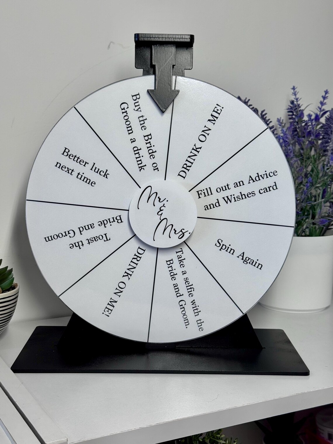 Party Games Fortune Wheel. Custom Prize Roulette. Wedding Fun. Spin the ...